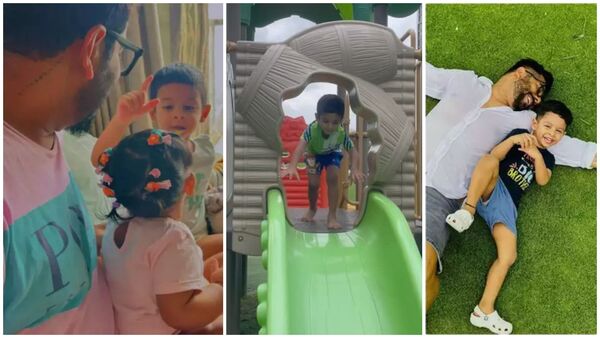 Yuvaan-Yaalini: টিকল না মন বদ্ধ ঘরে! বৃষ্টিতেও স্লিপ চড়ল রাজ-পুত্র ...